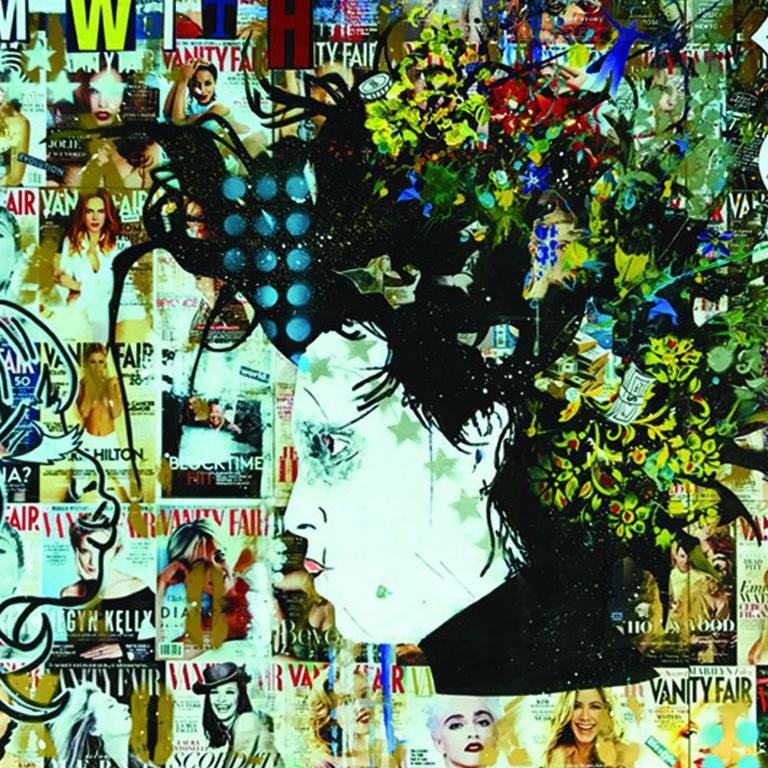 Greg Beebe - Kill 'Em' With Kindness, Mixed Media on Wood Panel For ...