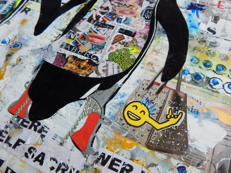 Greg Beebe - The King and Queen, Mixed Media on Wood Panel For Sale at ...