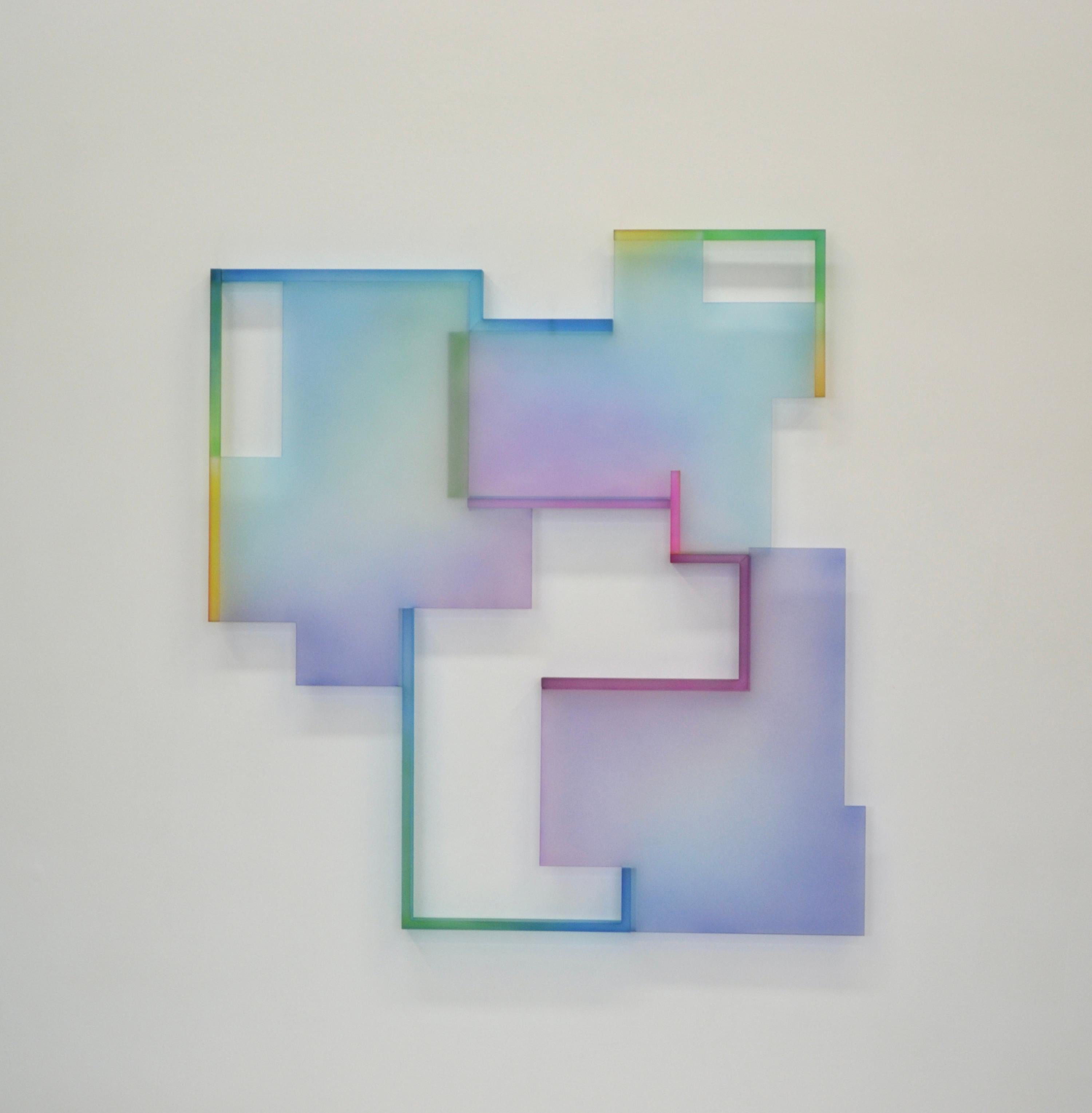 Greg Chann - Greg Chann "Wall Stack X" 2024 Acrylic and ink For Sale at 1stDibs