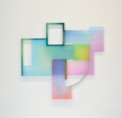 Greg Chann - Greg Chann "Wall Stack X" 2024 Acrylic and ink For Sale at 1stDibs