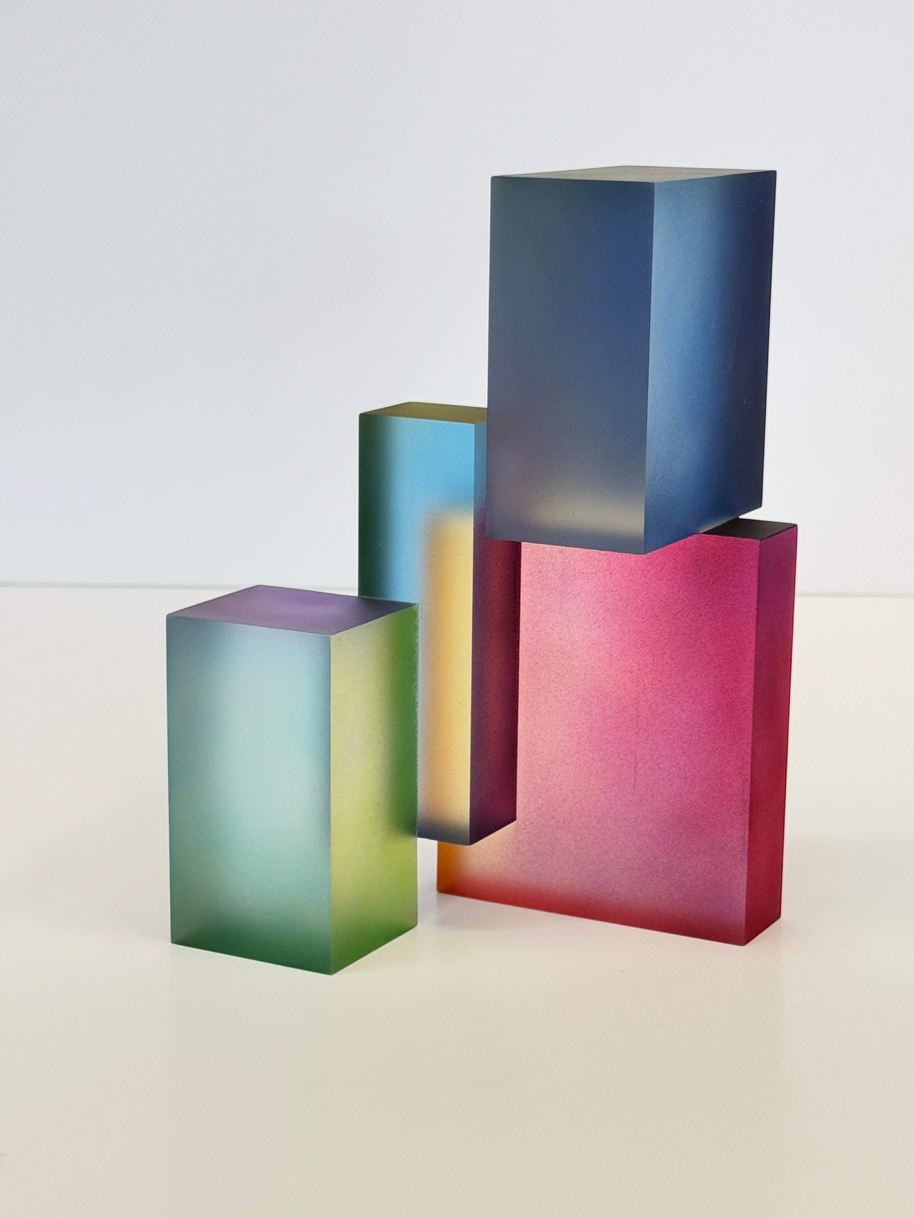 Greg Chann - Greg Chann "Wall Stack X" 2024 Acrylic and ink For Sale at ...