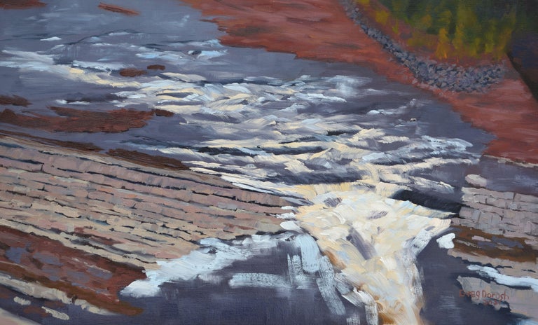 Greg Dorosh - Geo Rocks II, Painting, Oil on Canvas For Sale at 1stDibs