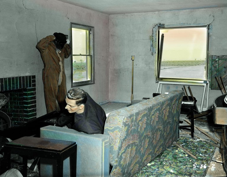 Greg Mac Gregor - Blue Living Room For Sale at 1stDibs