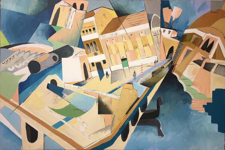 Greg Mathias Original Painting, Venice, Italy For Sale at 1stDibs