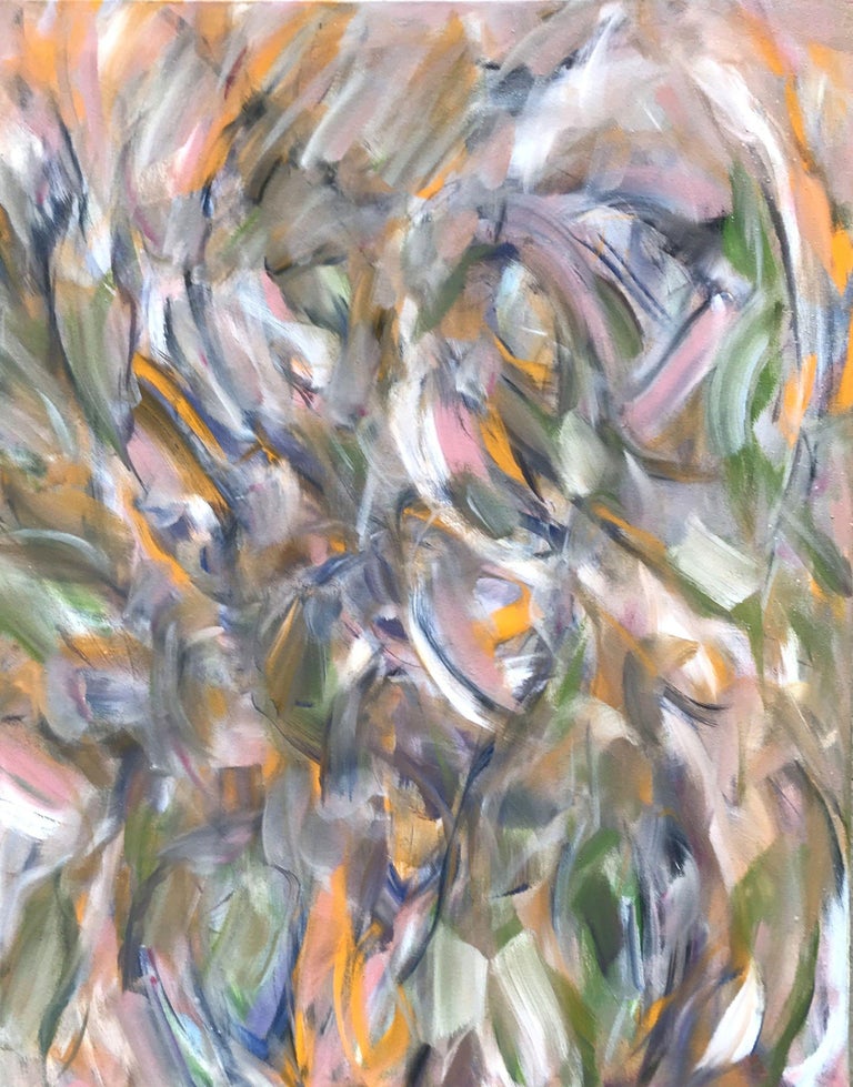 Gregg Simpson - Floral Portrait, Painting, Acrylic on Canvas For Sale ...