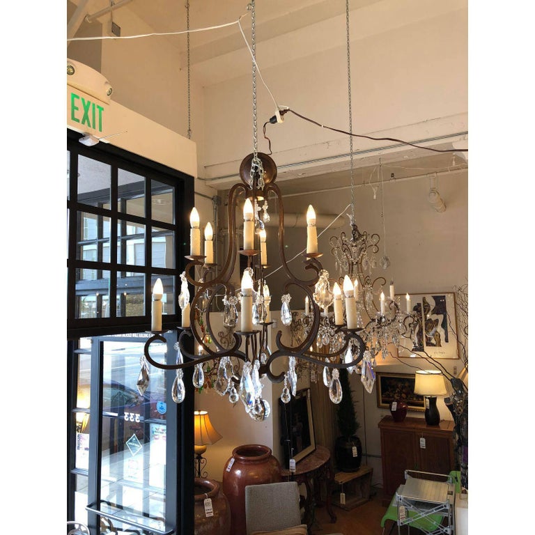 Gregorius Pineo Twelve-Light Rousseau Chandelier For Sale at 1stDibs | gregorius pineo lighting ...
