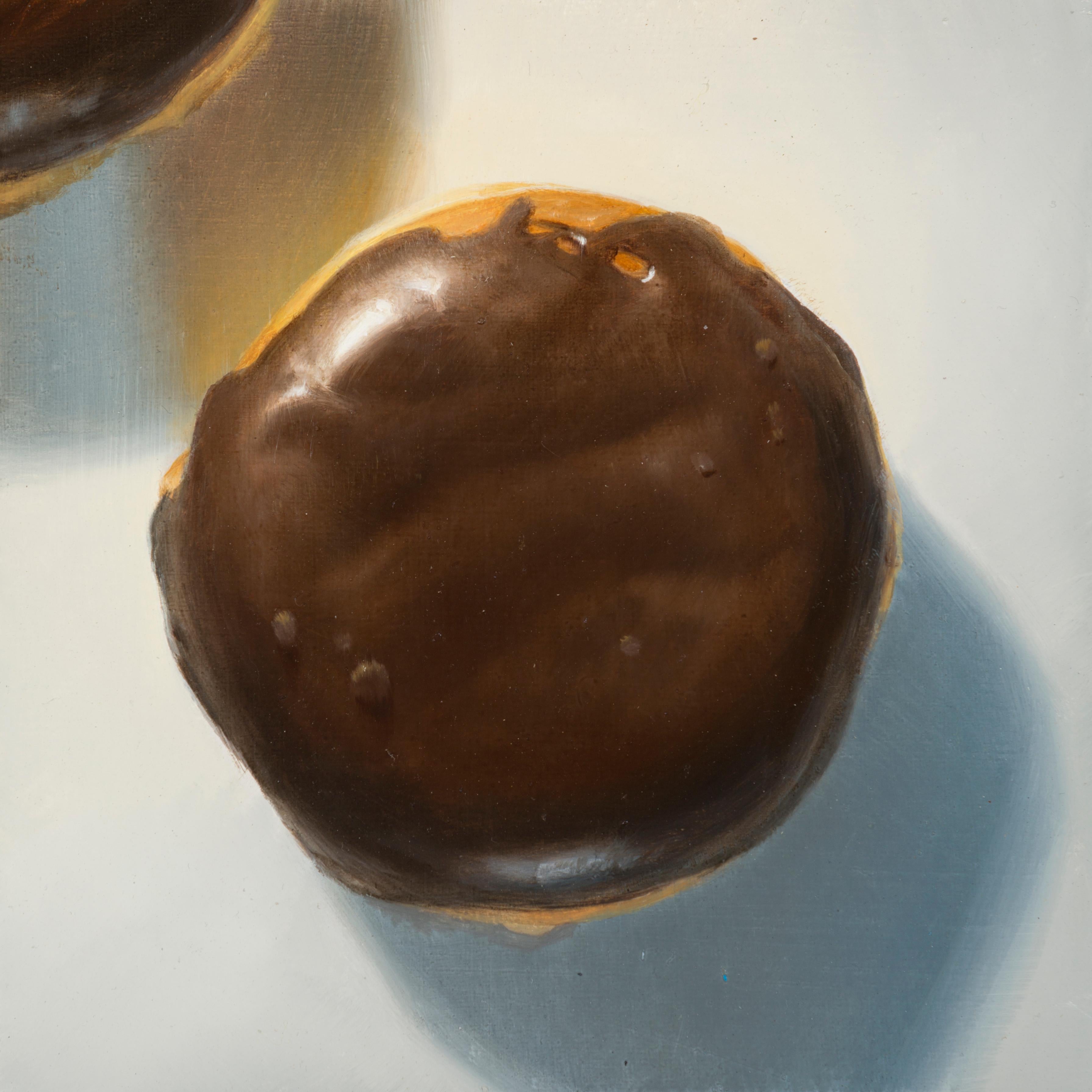 Gregory Block - "Chocolate Sprinkle" Oil Painting For Sale at 1stDibs