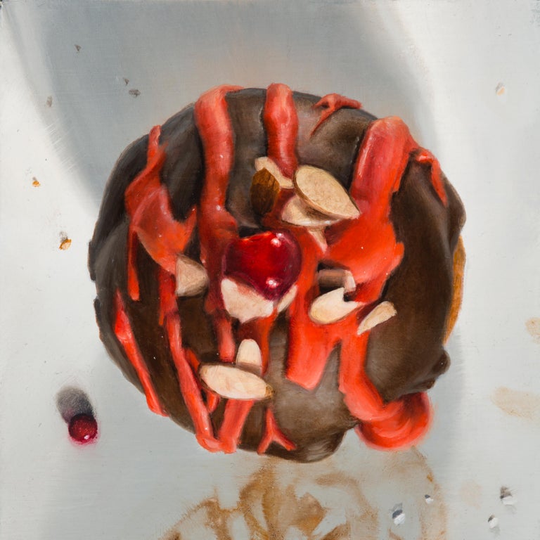 Gregory Block - "Cherry Time" Oil Painting For Sale at 1stDibs