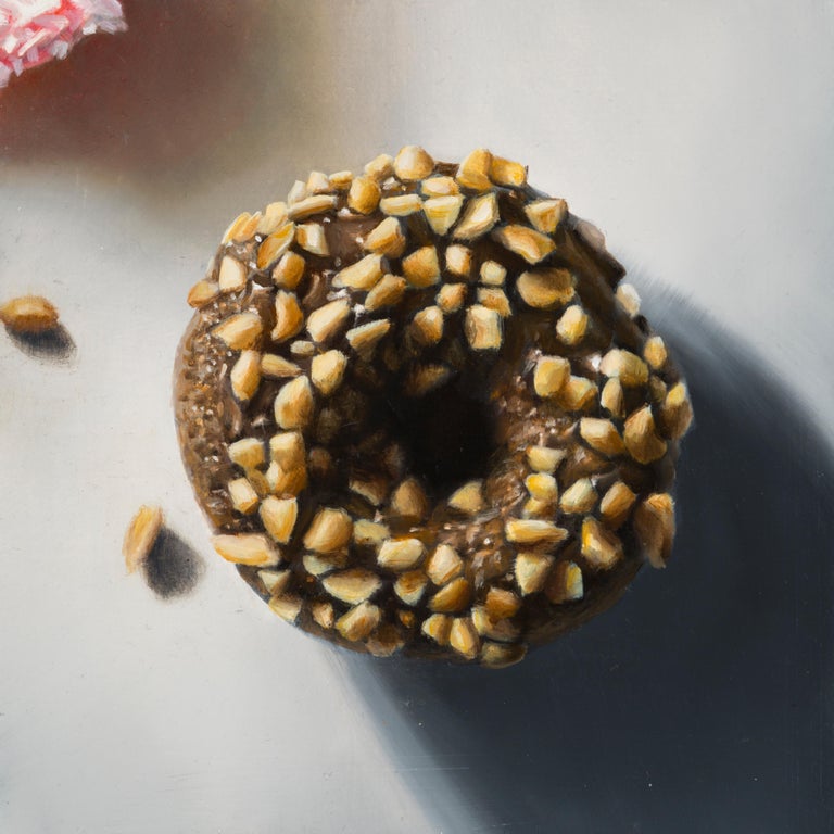 Gregory Block - "Chocolate Peanut" Oil Painting For Sale at 1stDibs