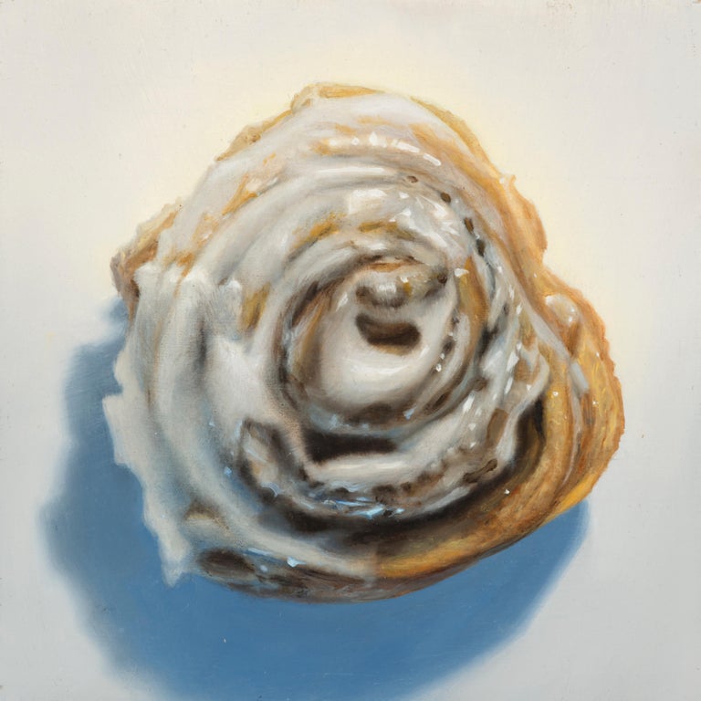 Gregory Block - "Cinnamon Bun" Oil Painting For Sale at 1stDibs