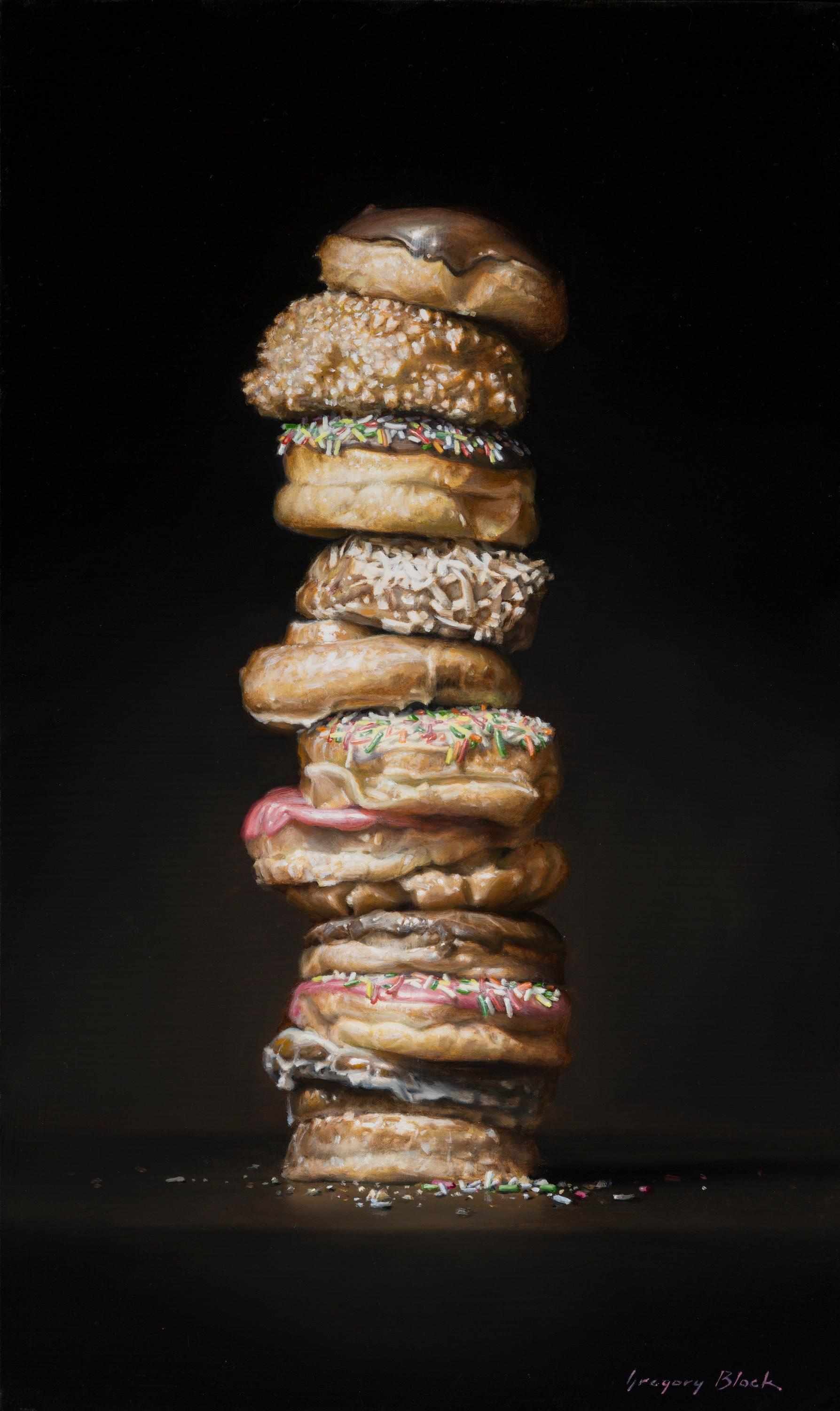 Gregory Block - "Dirty Dozen, " Oil Painting For Sale at 1stDibs ...