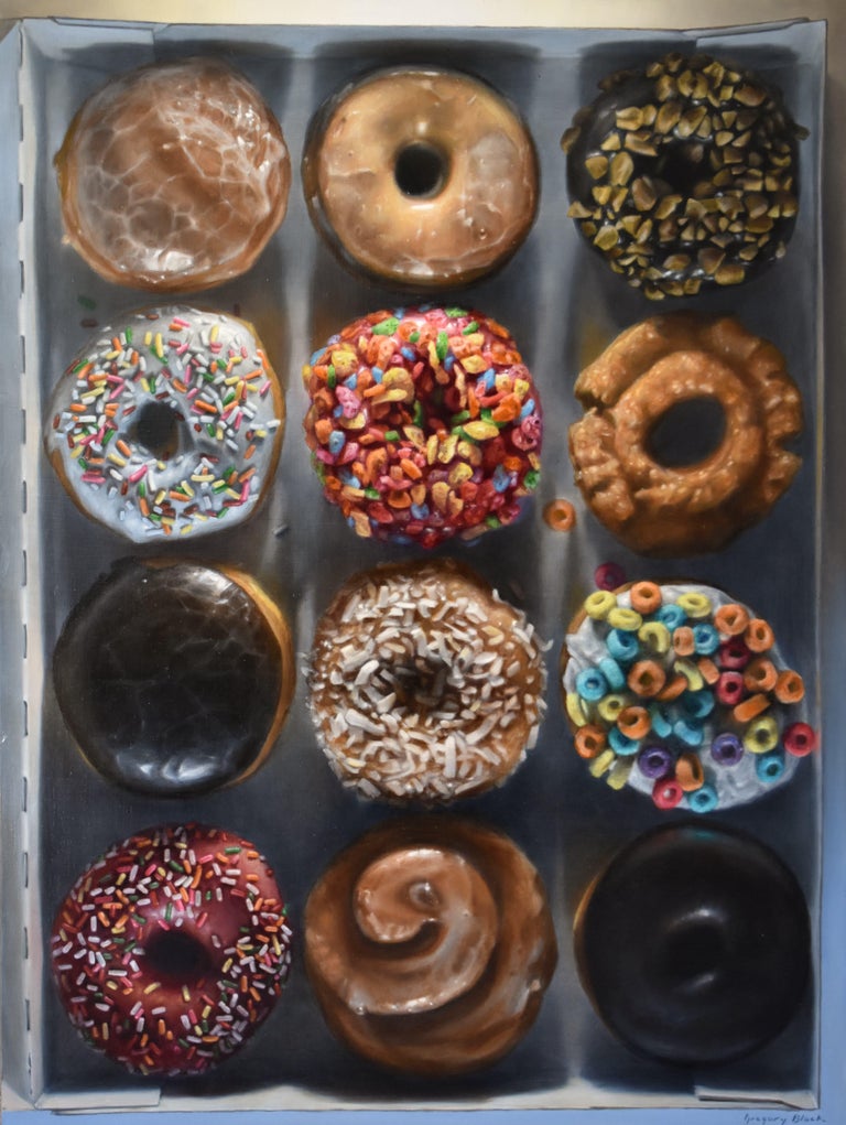 Gregory Block - "Forbidden Fruit" Oil Painting at 1stDibs