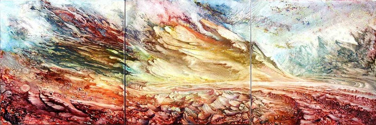 Gregory Proch - Montañas Migrantes - Oil Painting by Gregory Proch ...