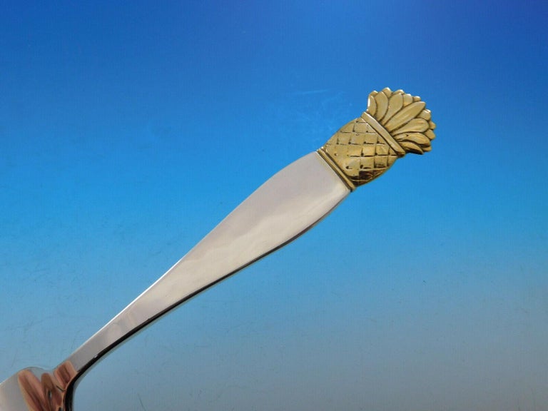 Grenada Gold Old Newbury Crafters Sterling Silver Flatware Set Service ...