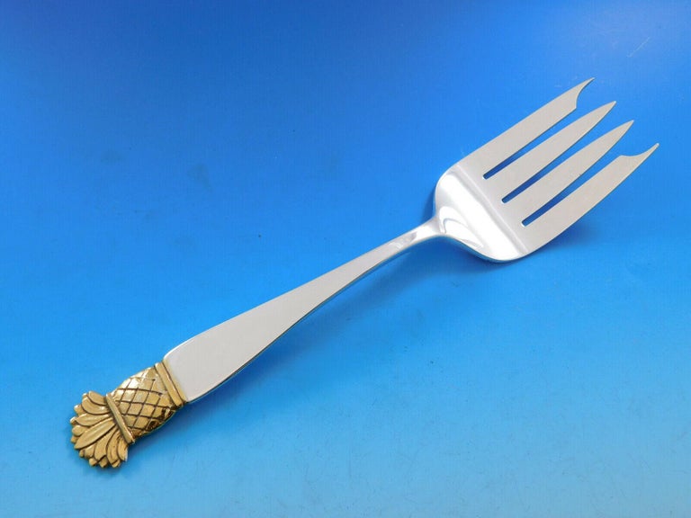 Grenada Gold Old Newbury Crafters Sterling Silver Flatware Set Service ...