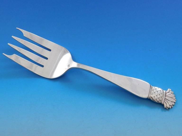 Grenada Old Newbury Crafters Sterling Silver Flatware Set Service 42 ...