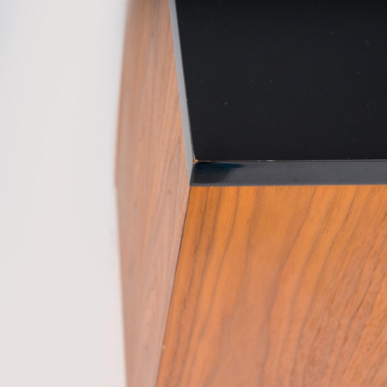 Greta M. Grossman by Gubi Walnut and Black 62 Desk For Sale at 1stDibs