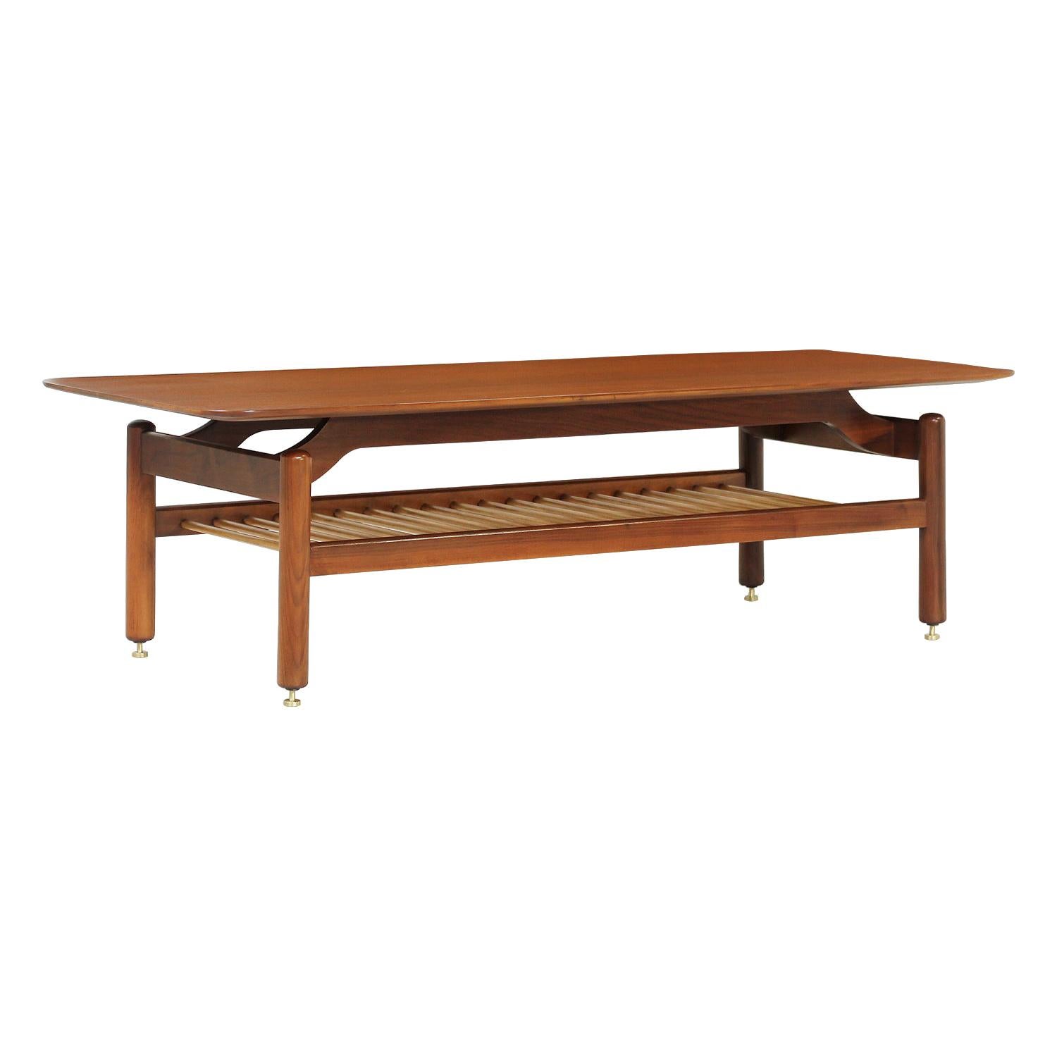 Greta M. Grossman Two-Tier Coffee Table for Glenn of California at 1stDibs