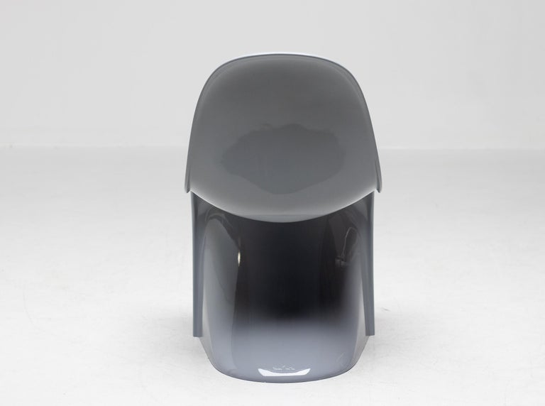 Grey Classic Panton Chair at 1stDibs