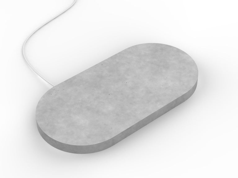Grey Concrete Base, X2 15w Wireless Charger For Sale at 1stDibs