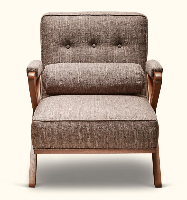 Grey Dillon Chair by Lawson-Fenning For Sale at 1stDibs