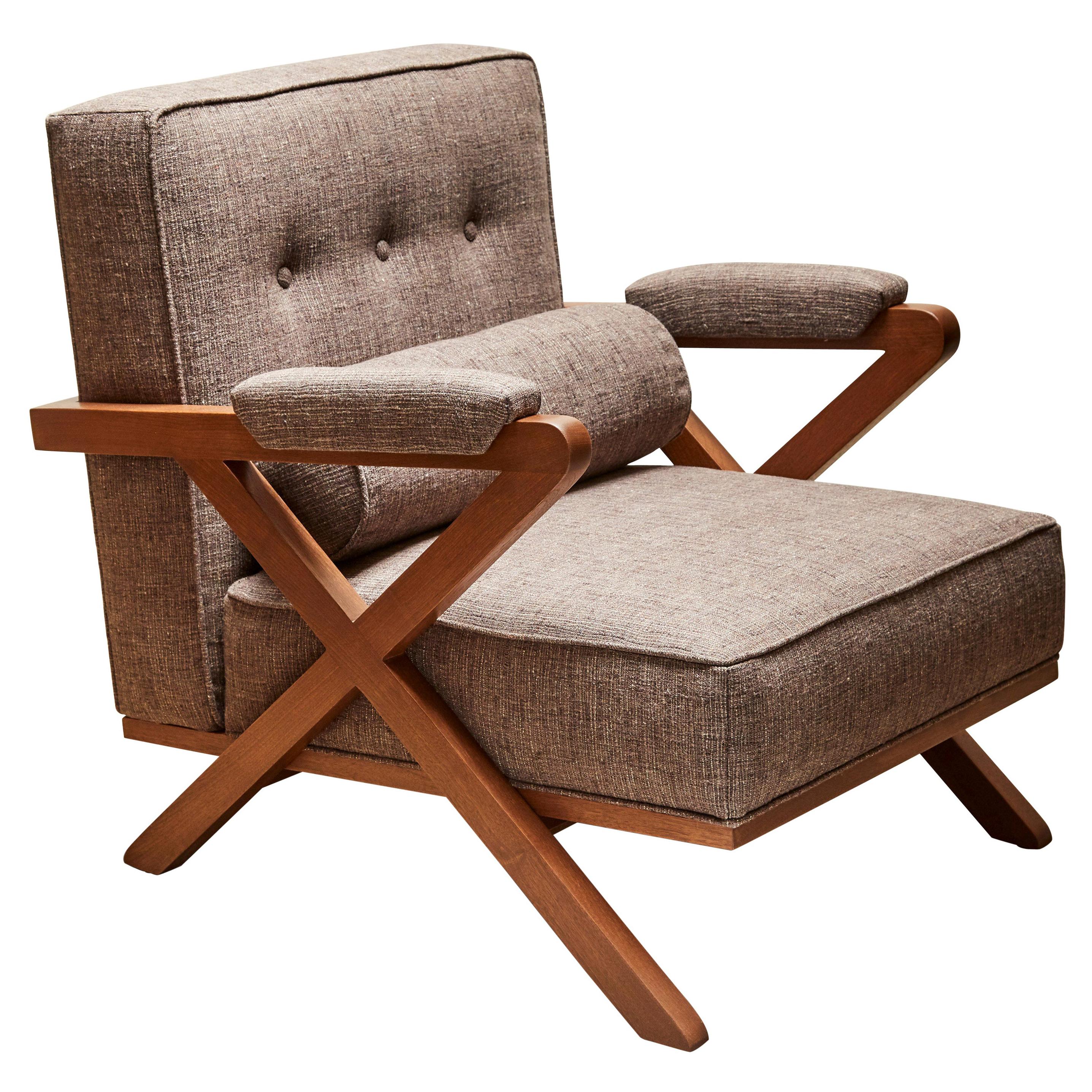 Grey Dillon Chair by Lawson-Fenning For Sale at 1stDibs