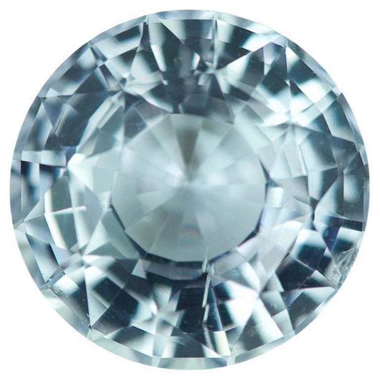 Grey Fancy Sapphire 3.52 ct Round Natural Ceylon Unheated, Loose ...