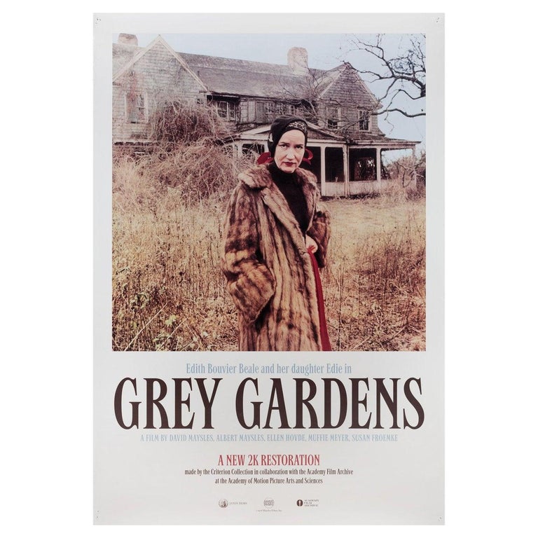 Grey Gardens R2015 U.S. One Sheet Film Poster For Sale at 1stDibs