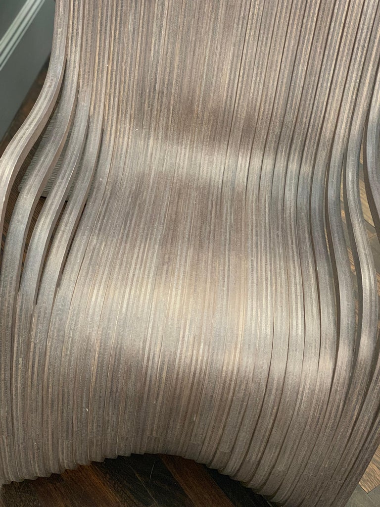 Grey Graphite Set of Two Pipa Armchairs at 1stDibs