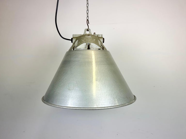 Grey Industrial Explosion Proof Lamp with Aluminum Shade from Zaos ...