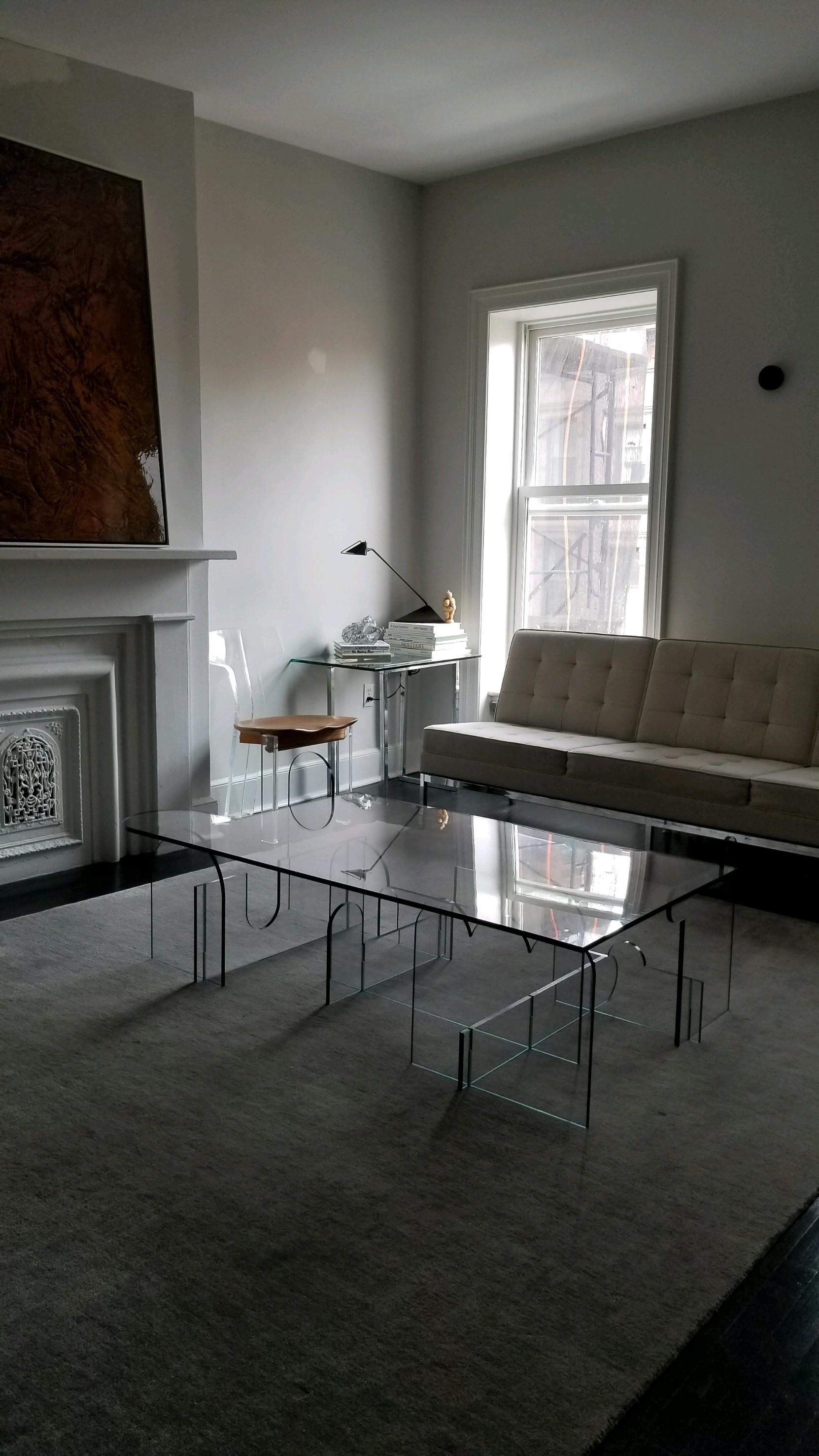 Grey Lexan Table by Phaedo For Sale at 1stDibs