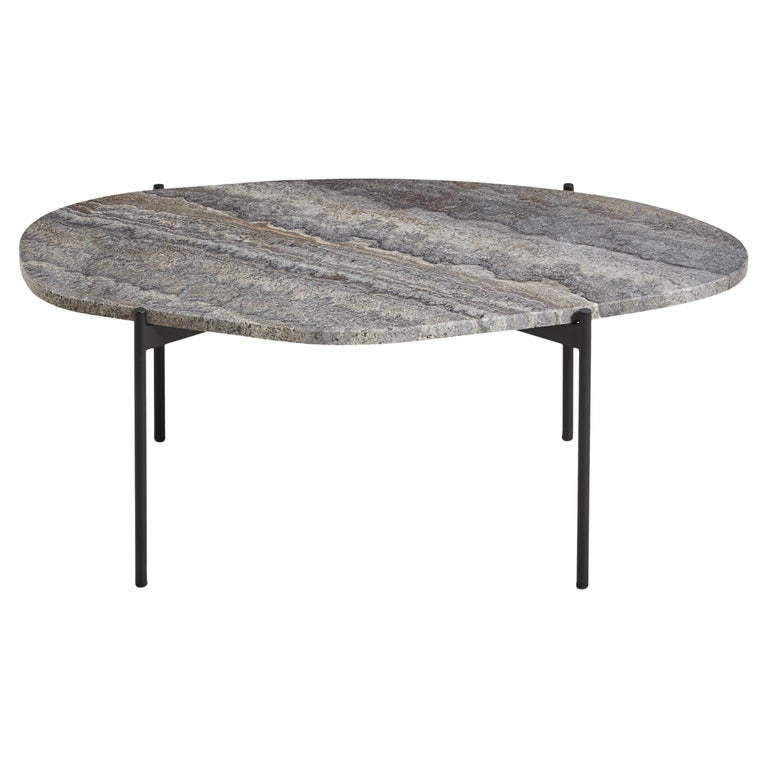 Grey Melange La Terra Large Occasional Table by Agnes Morguet For Sale ...