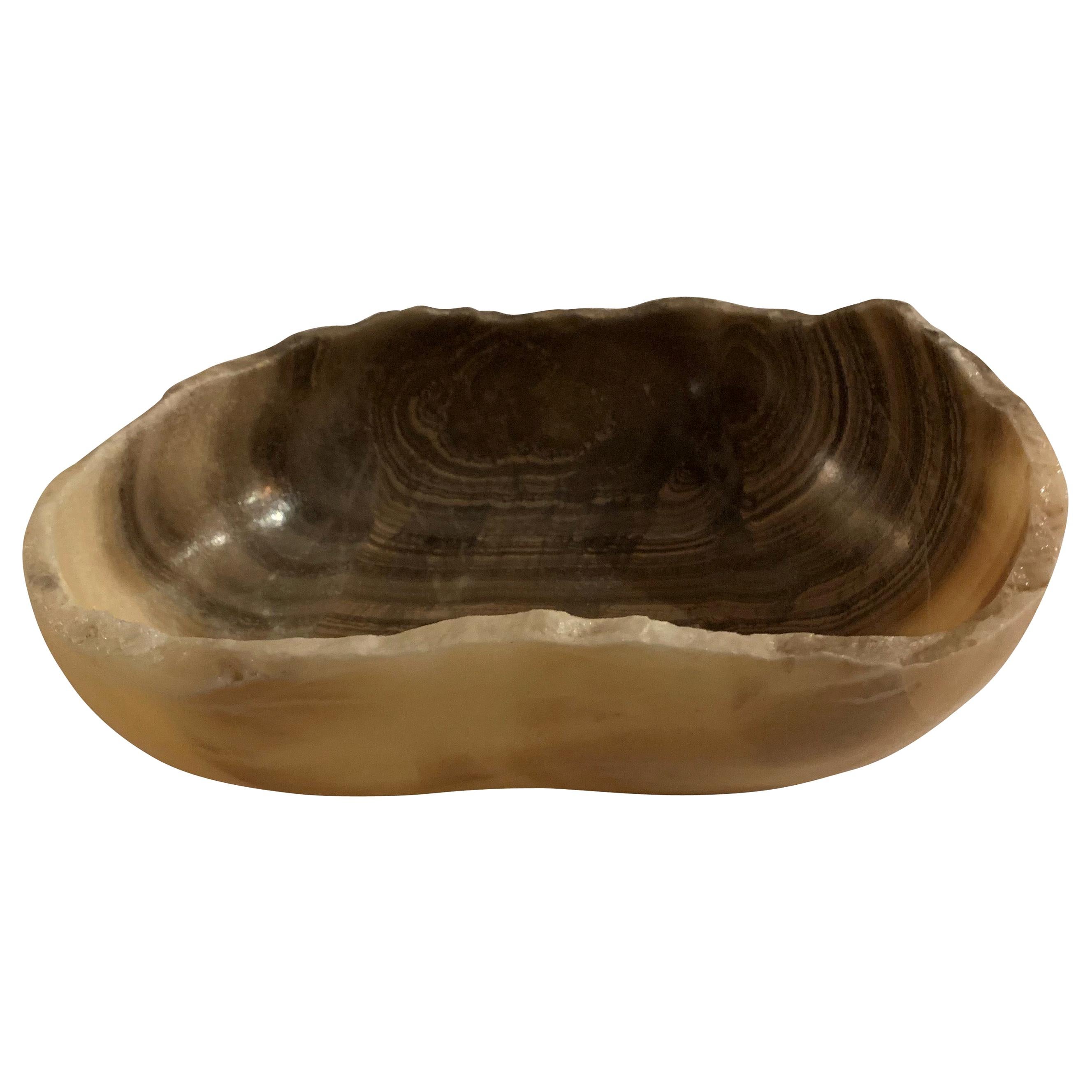 White Oval Shaped Fine Ceramic Bowl, Italy For Sale at 1stDibs