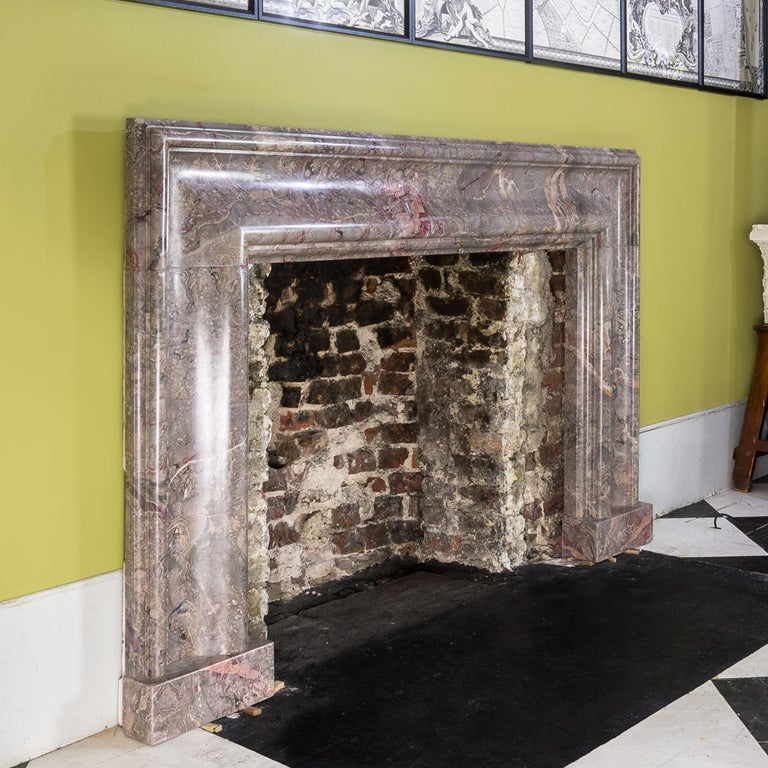 Grey Petitor Bolection Fire Surround For Sale at 1stDibs