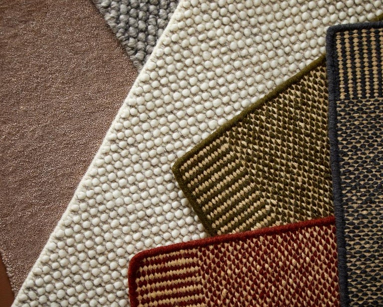 Grey Rombo Runner Rug by Studio MLR For Sale at 1stDibs