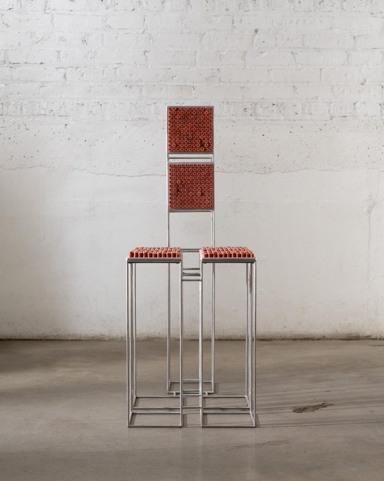 Grid Chair by Gentner Design For Sale at 1stDibs