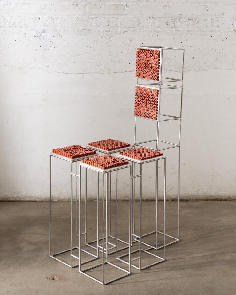 Grid Chair by Gentner Design For Sale at 1stDibs