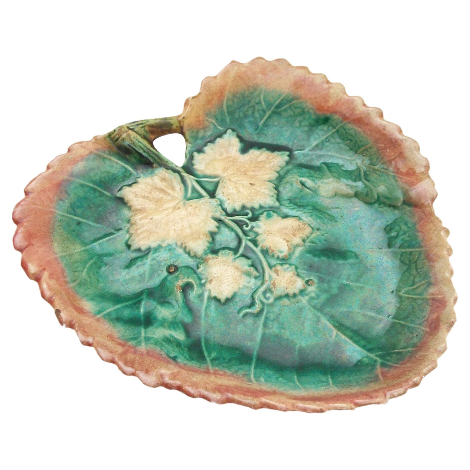 Antique Guatemalan Majolica Ceramic Plate at 1stDibs