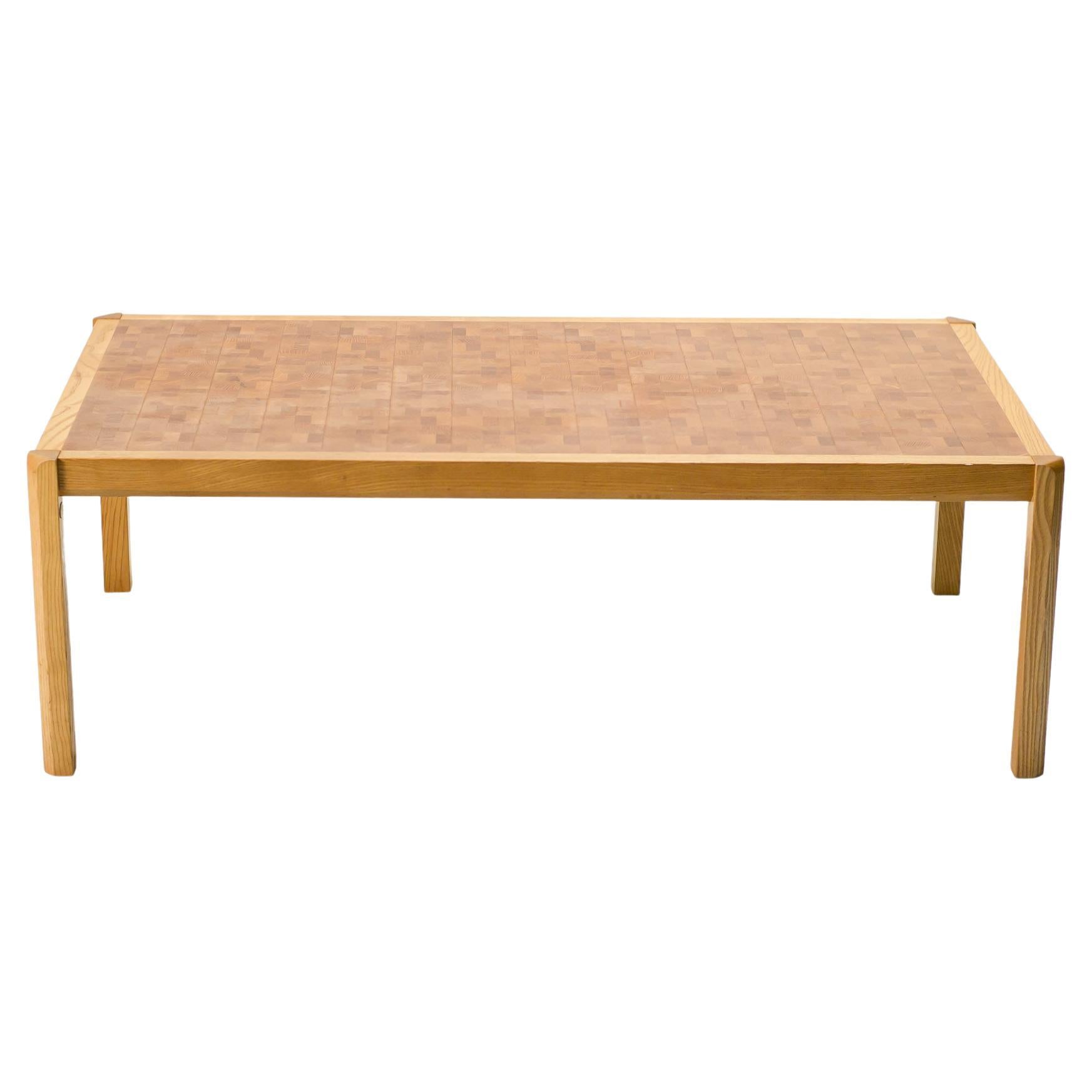 Exceptional Architectural Brass Coffee Table at 1stDibs