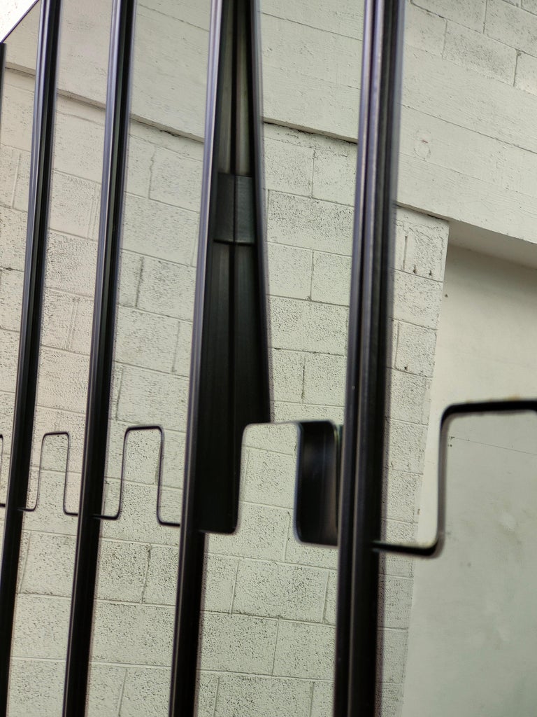 "Gronda" Wall Mirror and Coat Rack by Luciano Bertoncini for Elco ...