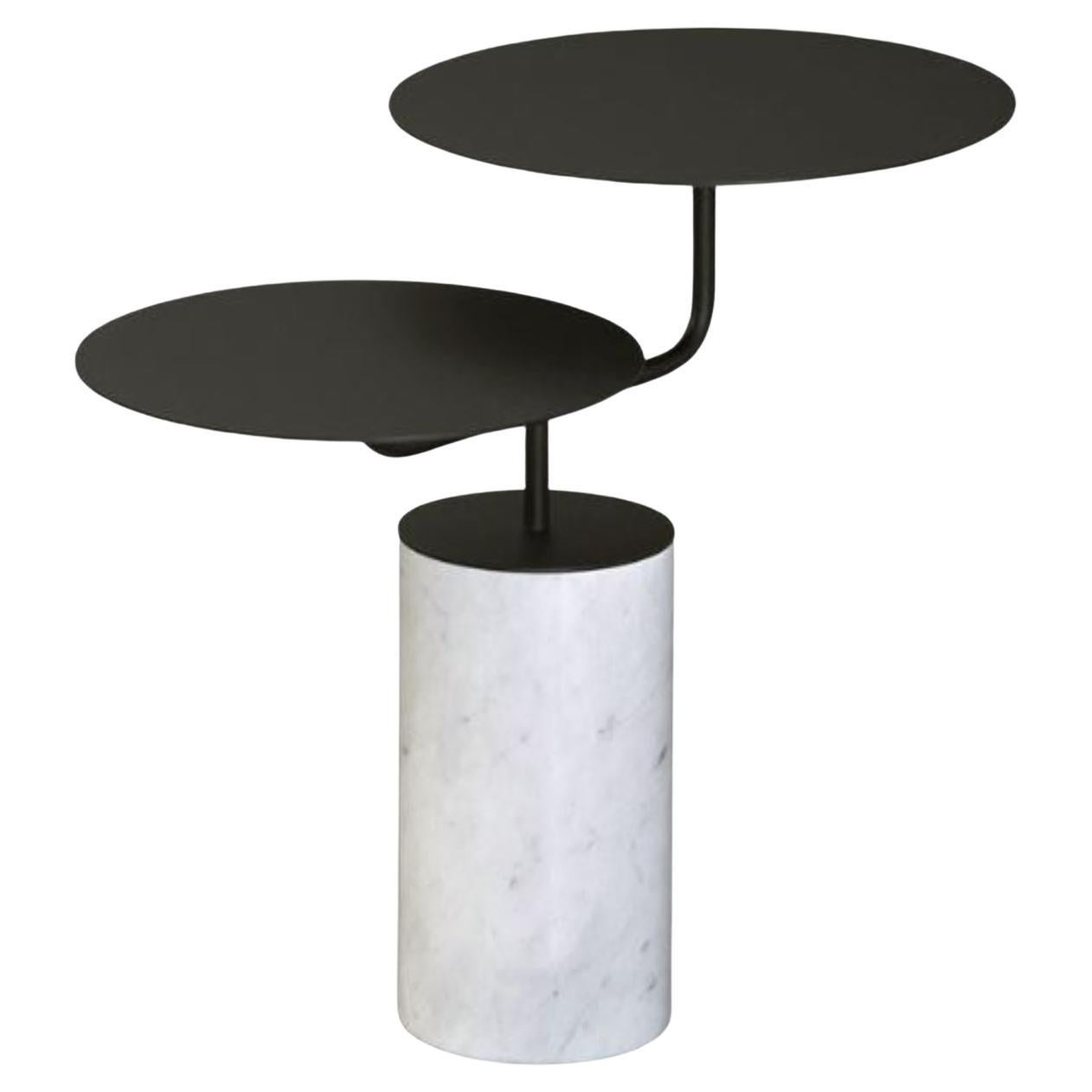 Sandstone Gabrielle Side Table Handsculped by Hermine Bourdin at 1stDibs