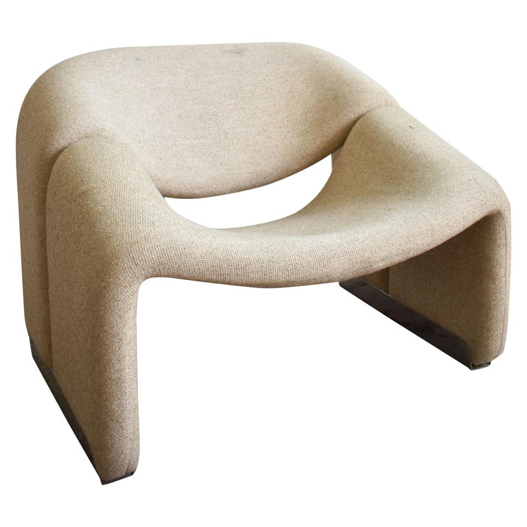 Groovy Lounge Chair by Pierre Paulin for Artifort, France, 1970s at 1stDibs