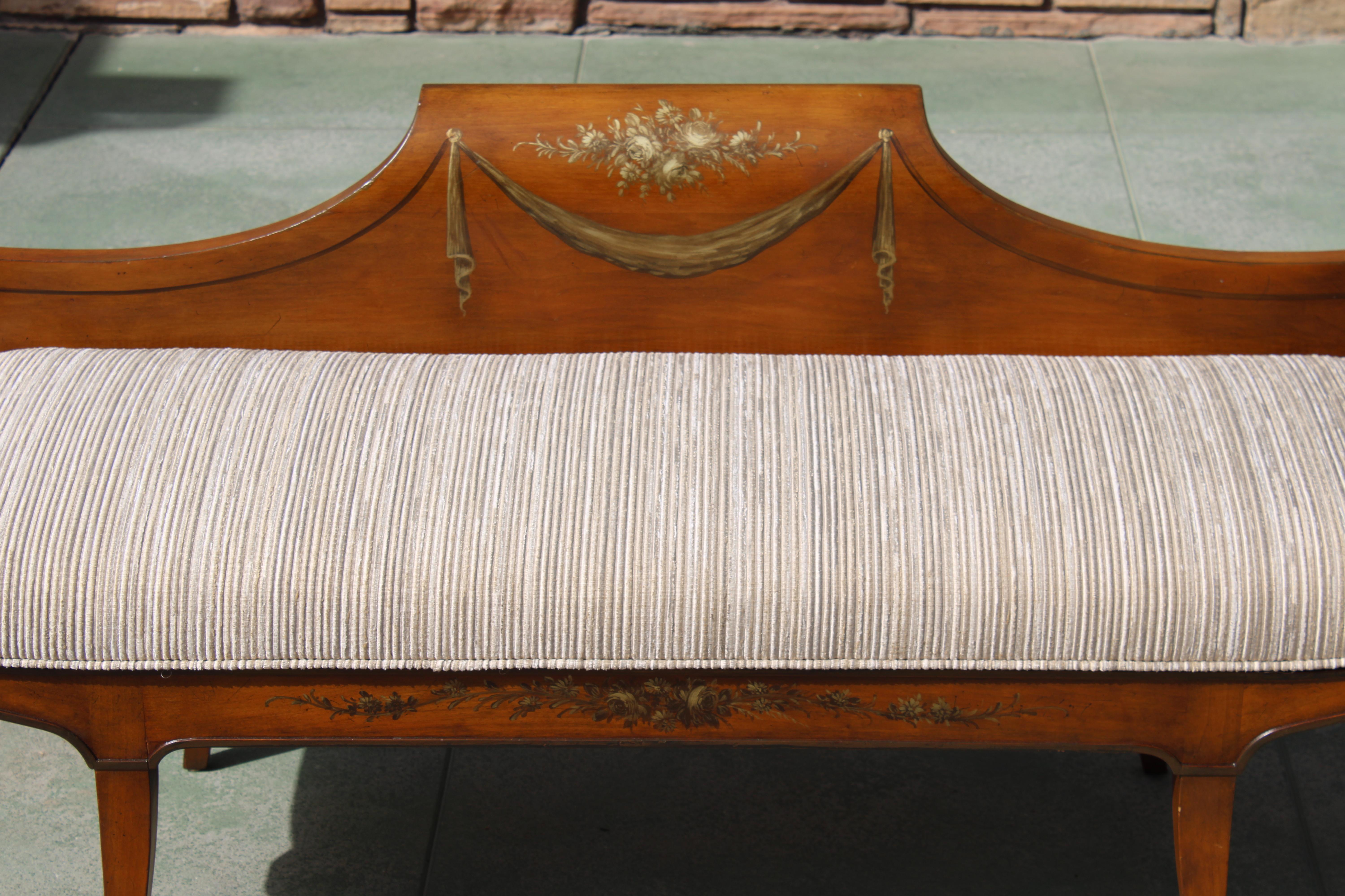 Grosfeld House Settee For Sale at 1stDibs