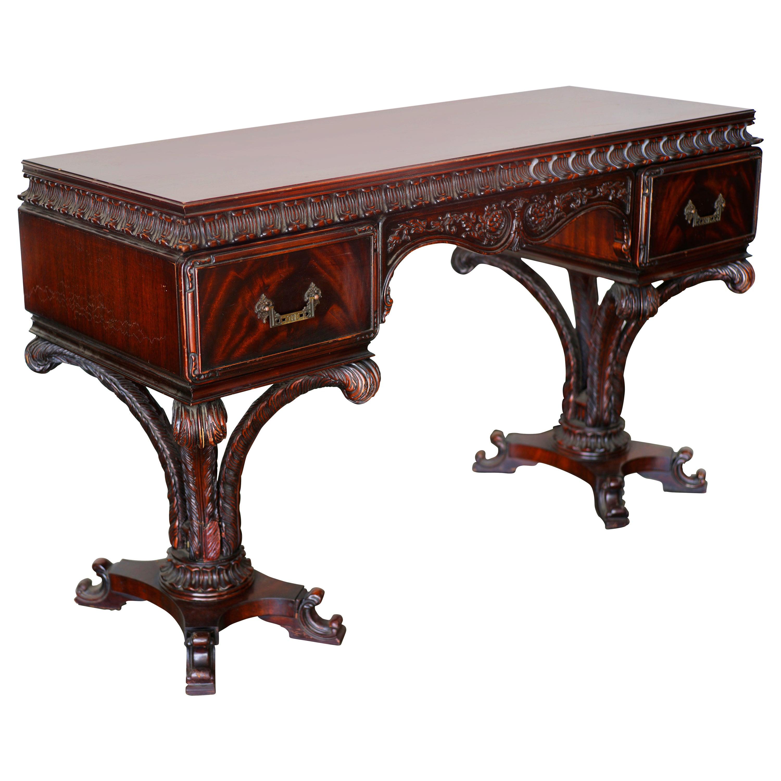 Mid-century Grosfeld House Hollywood Regency Plume Base Cocktail Table ...