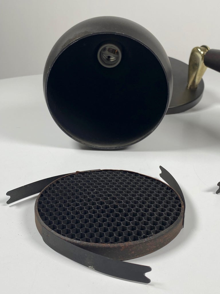 Gross Wood Two Cone Wall or Ceiling Sconce San Francisco Designer For ...