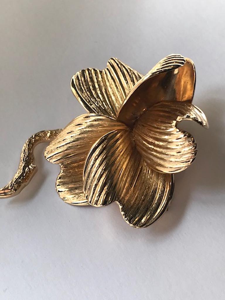 Grosse Germany Flower Brooch, 1962 at 1stDibs | grosse germany brooch