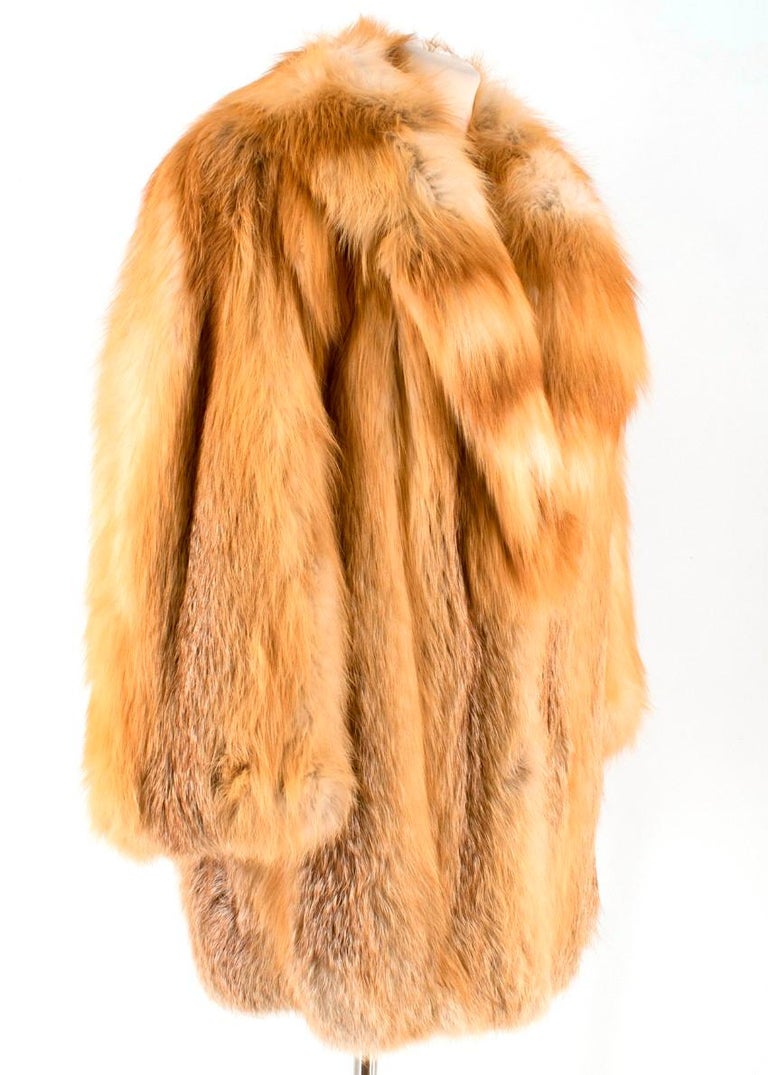 Grosvenor Canada for Harrods Ginger Fur Coat estimated size M at ...