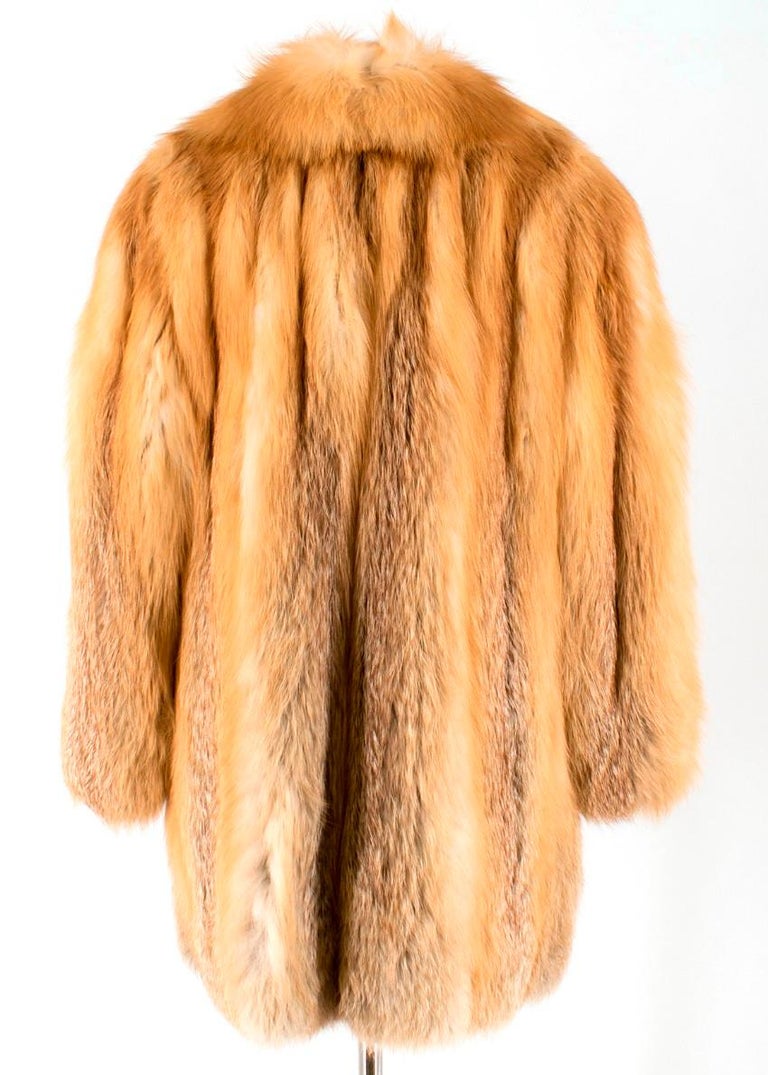 Grosvenor Canada for Harrods Ginger Fur Coat estimated size M at ...