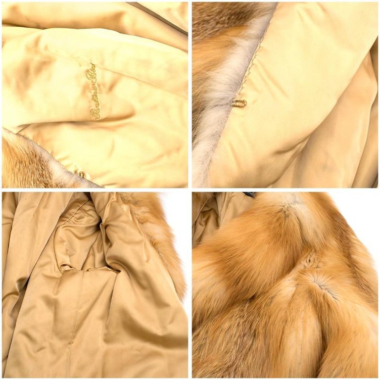 Grosvenor Canada for Harrods Ginger Fur Coat estimated size M at ...