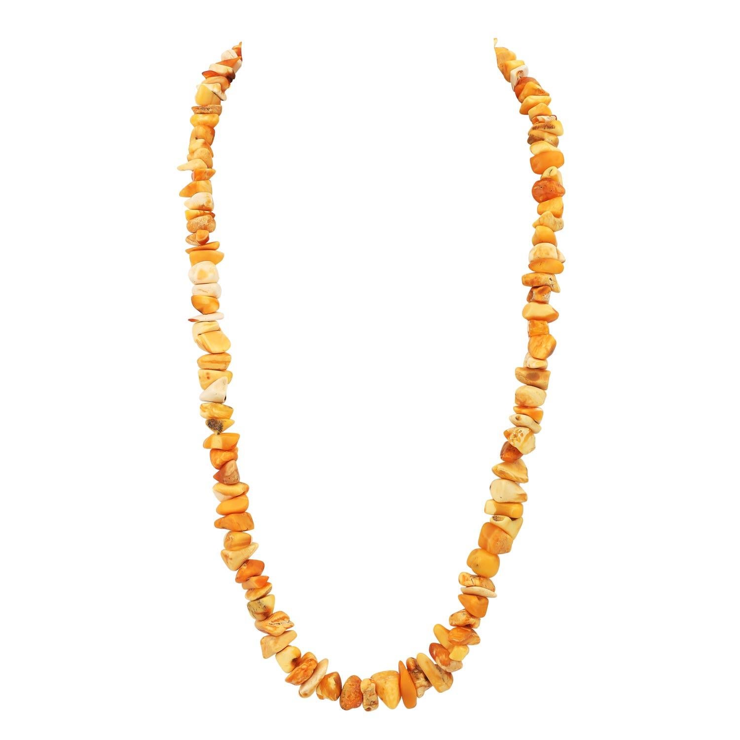 Group of 3 Amber Necklaces For Sale at 1stDibs